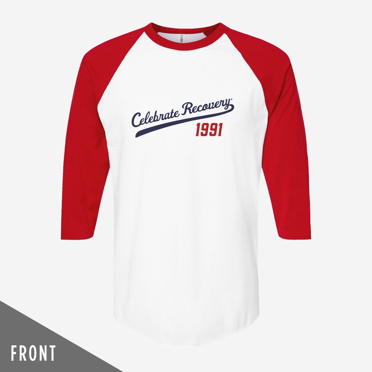 CR Baseball T-shirt – Celebrate Recovery Store