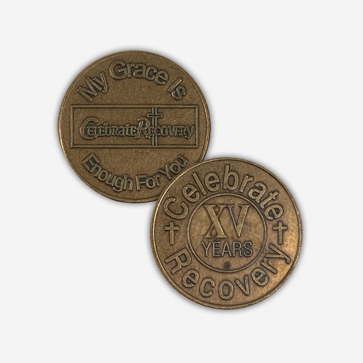 Celebrate Recovery Bronze Coin - 15 Year – Celebrate Recovery Store